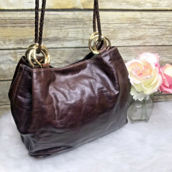 Pattie Jarrell | Bags | Vntg Pattie Jarrell Brown Genuine Leather Purse ...